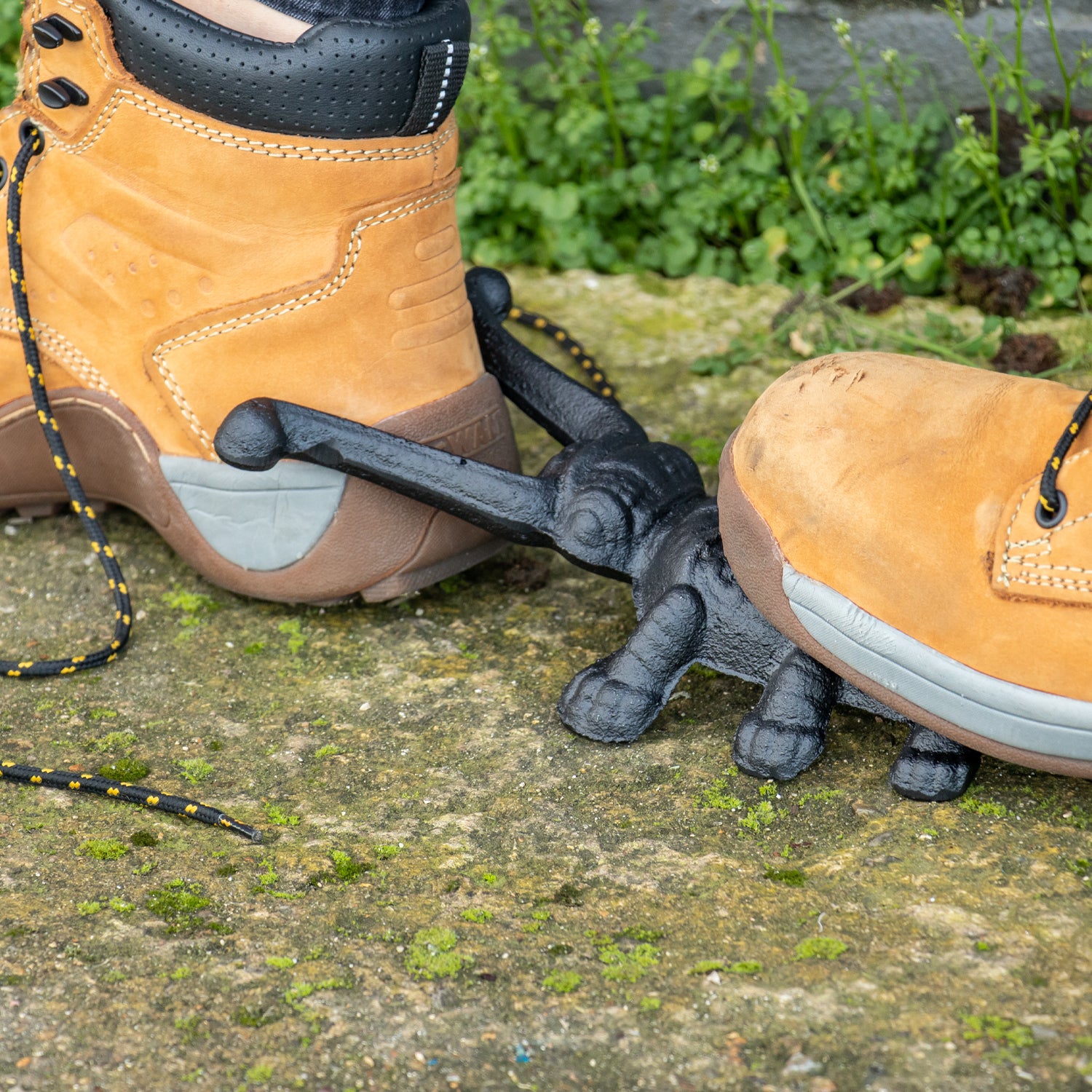 Oxbridge Heavy Duty Cast Iron Beetle Boot Jack Welly Wellie Shoe Remov ...