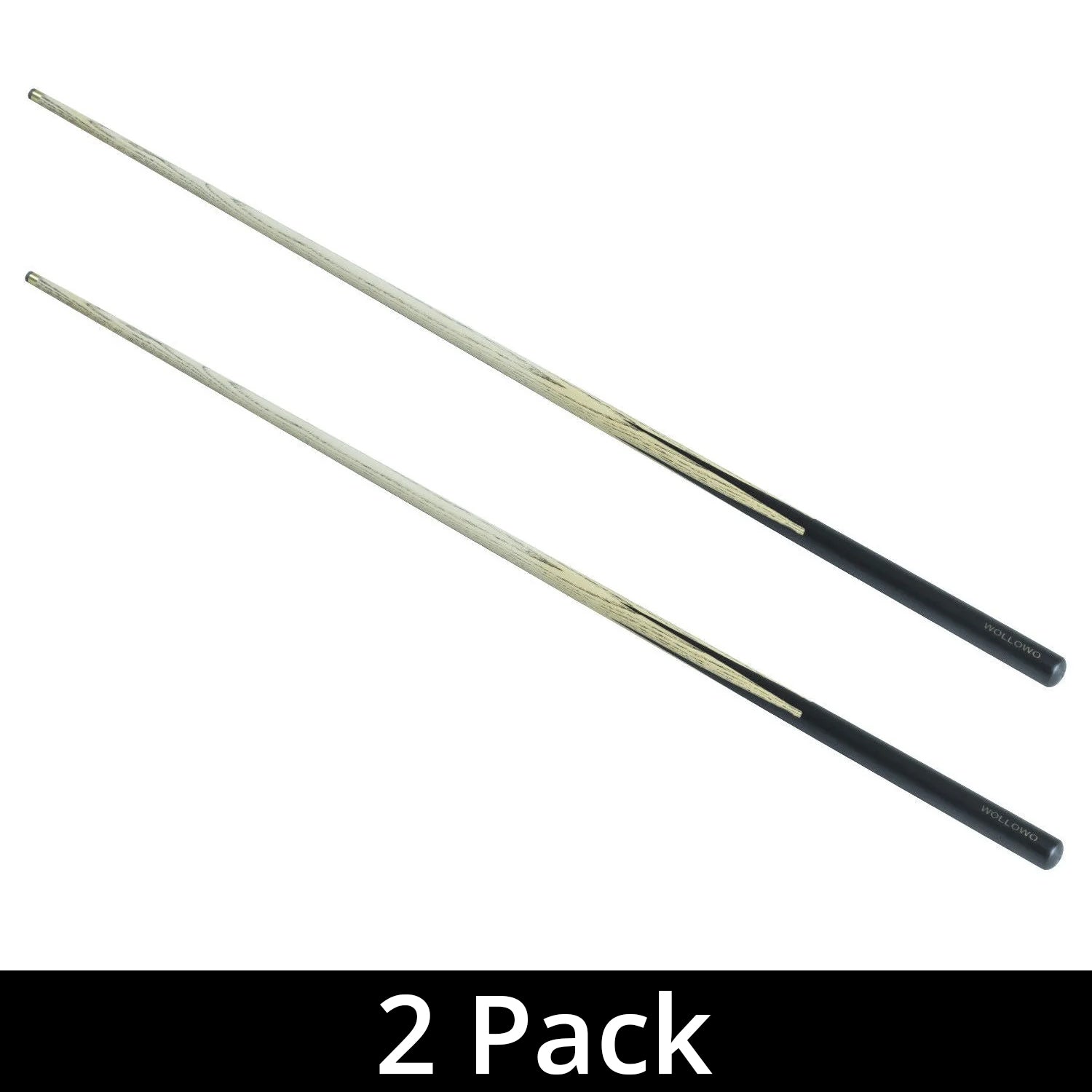 2 x Wollowo 36 Inch Snooker/Pool Cues - Ideal For Children/Kids ...