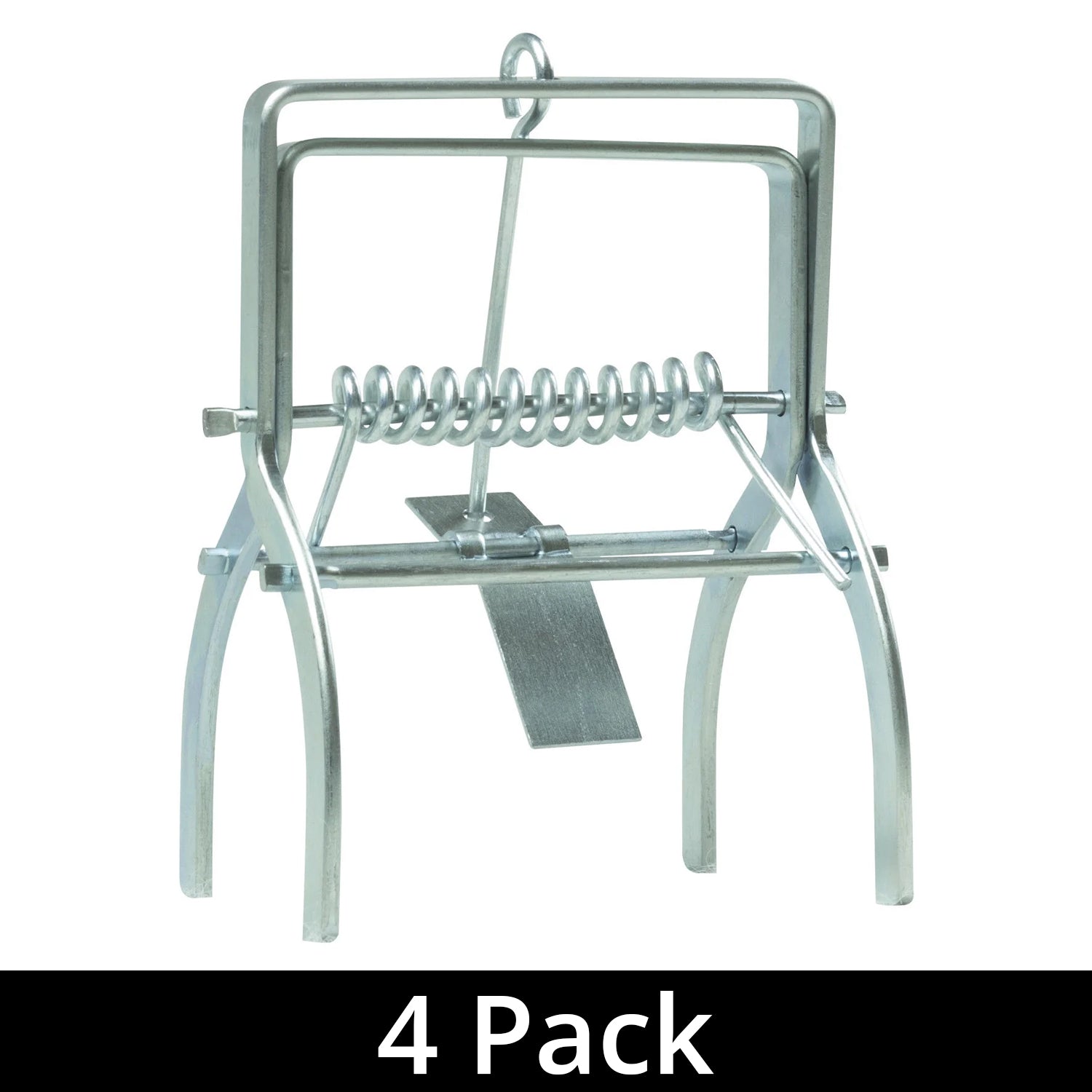4 Pack of Woodside Heavy Duty Mole Claw Scissor Talpex Traps Fast Huma ...