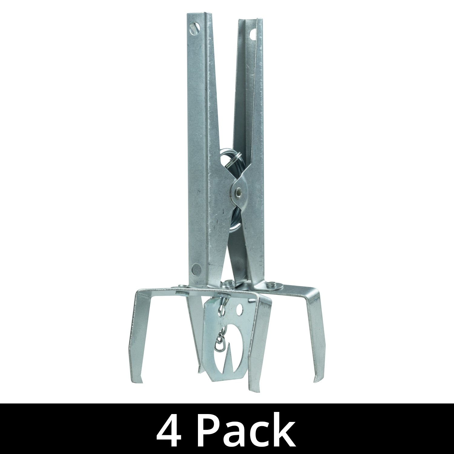 4 Pack of Woodside Heavy Duty Mole Claw Scissor Traps Fast Humane Kill ...