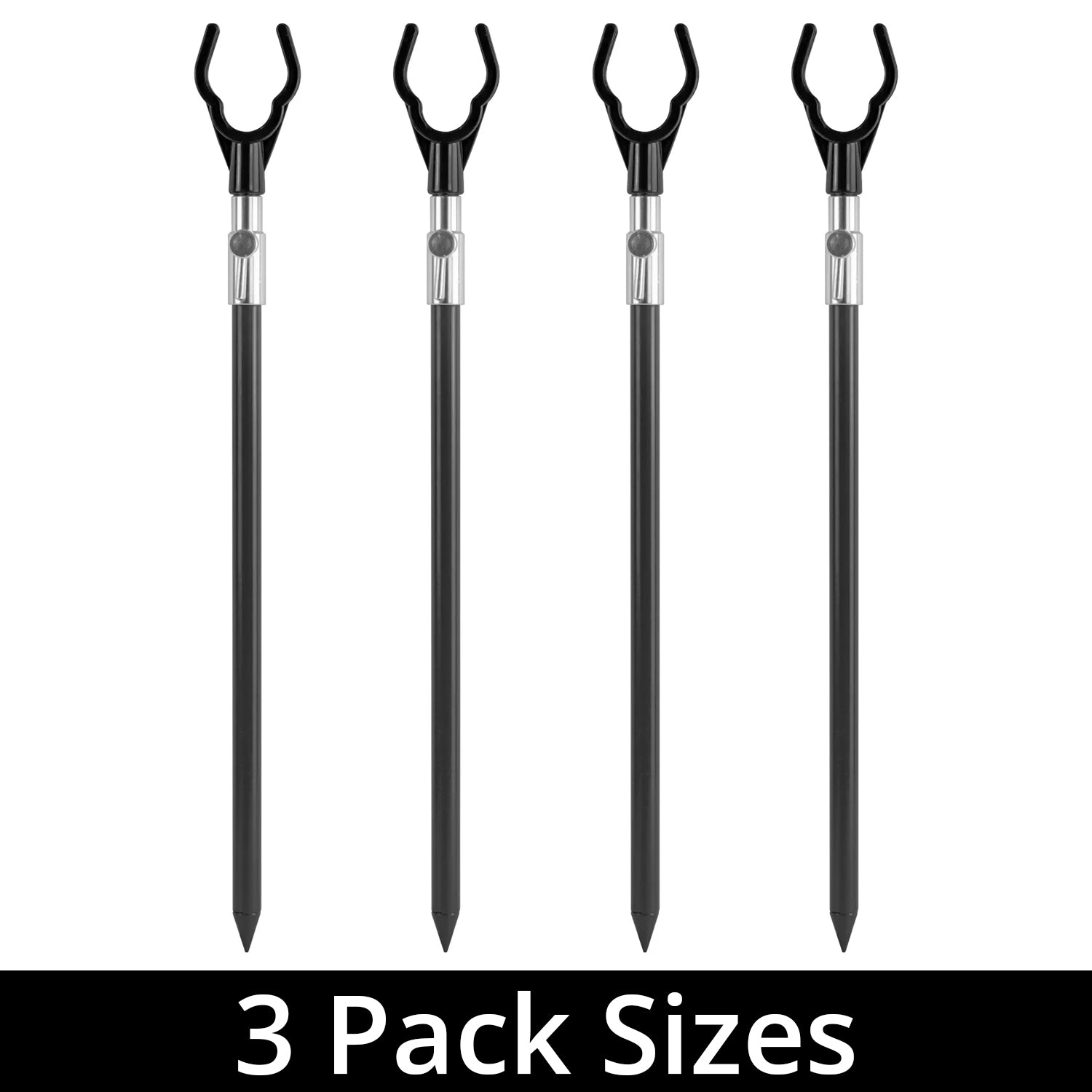 Fishing Adjustable Extending Banksticks Telescopic Bank sticks Rod But ...