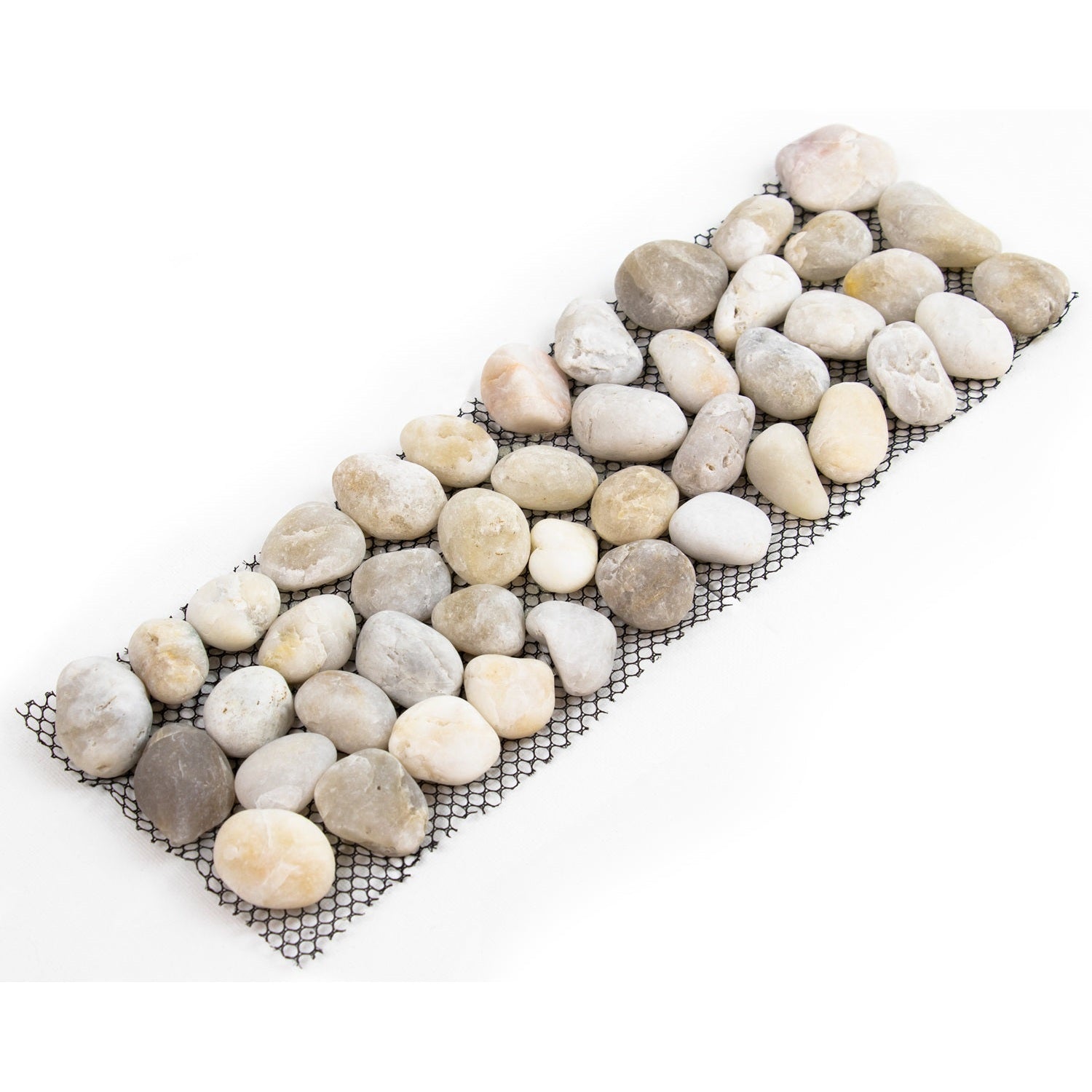Woodside Pebble Strip Decorative Garden Lawn/Flower Bed Border Edging ...