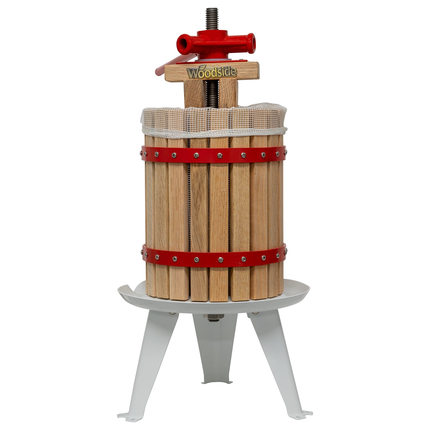 Woodside 6 Litre Fruit Press Apple Cider Grape Wine Making Tool ...